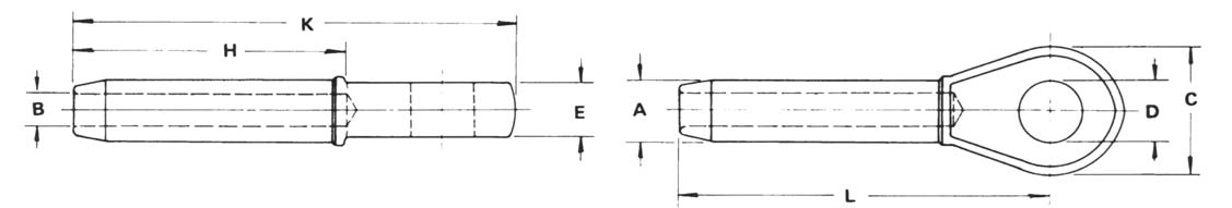 CLOSED SWAGE TYPE
